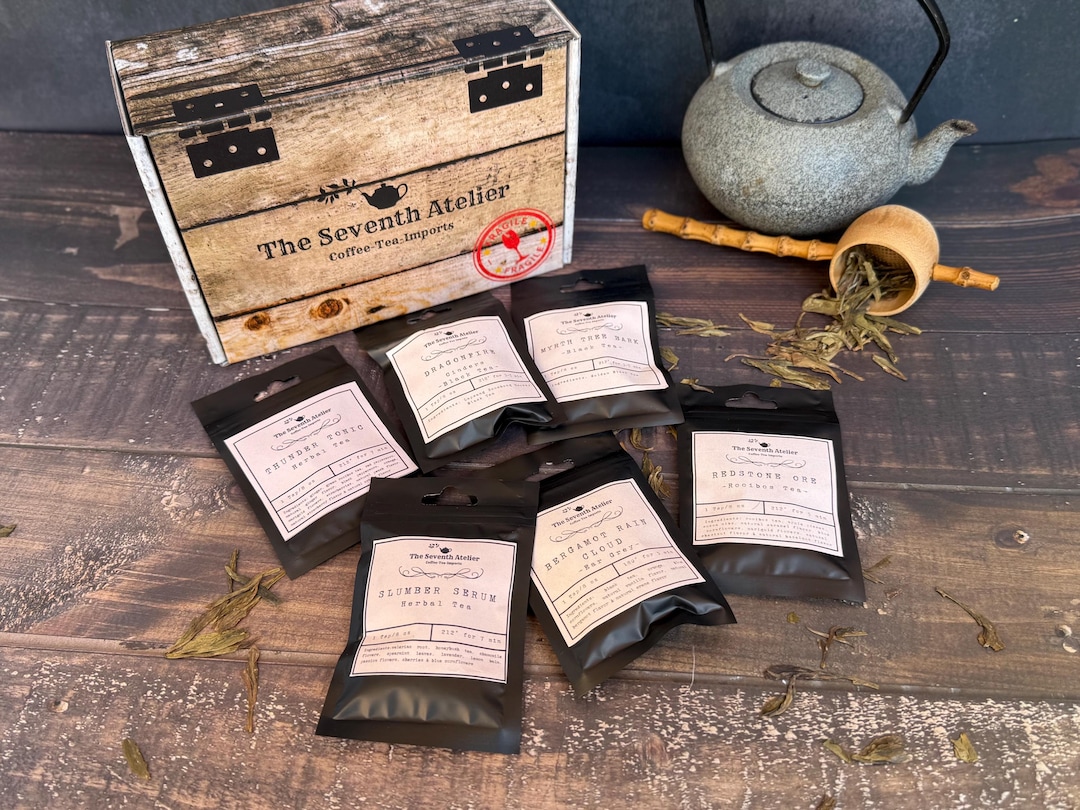 Fantasy Tea Gift Set: Lord of the Rings Inspired, Loose Leaf Tea in ...
