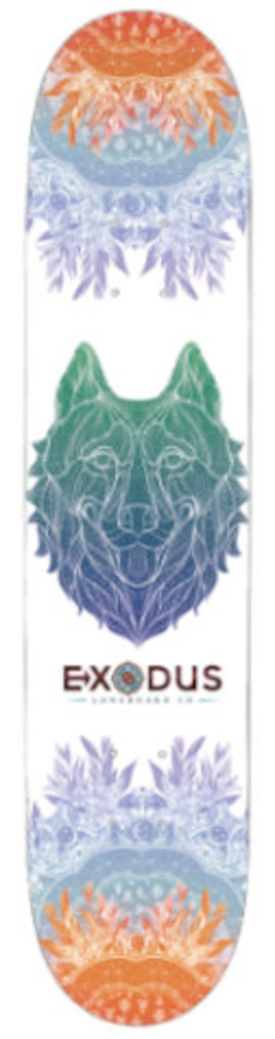 Wolf Mandala Skateboard Deck - Etsy