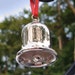 Sterling Silver Bell Ornament - Etsy