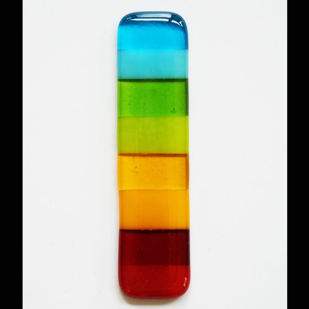 Fused Art Glass Chopstick / Flatware Rest. Sold Individually. Style 4 ...