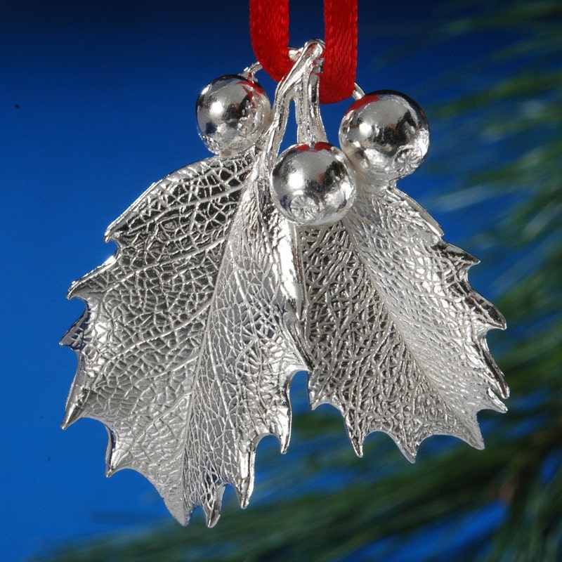 Silver Ornament - Etsy