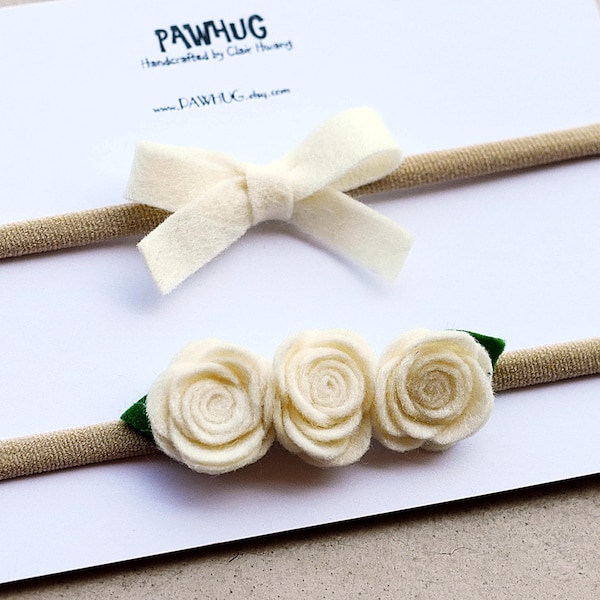 Baby Flower Headband - Etsy