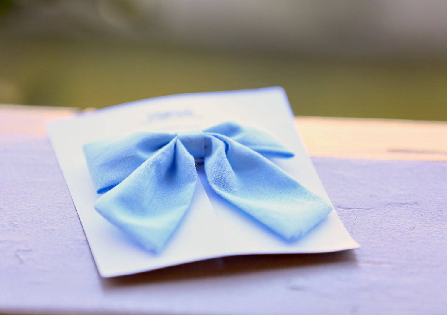SALE / Sky Blue Sailor Bow, Light Blue Bow, Baby Girl Hair Bow, Baby ...