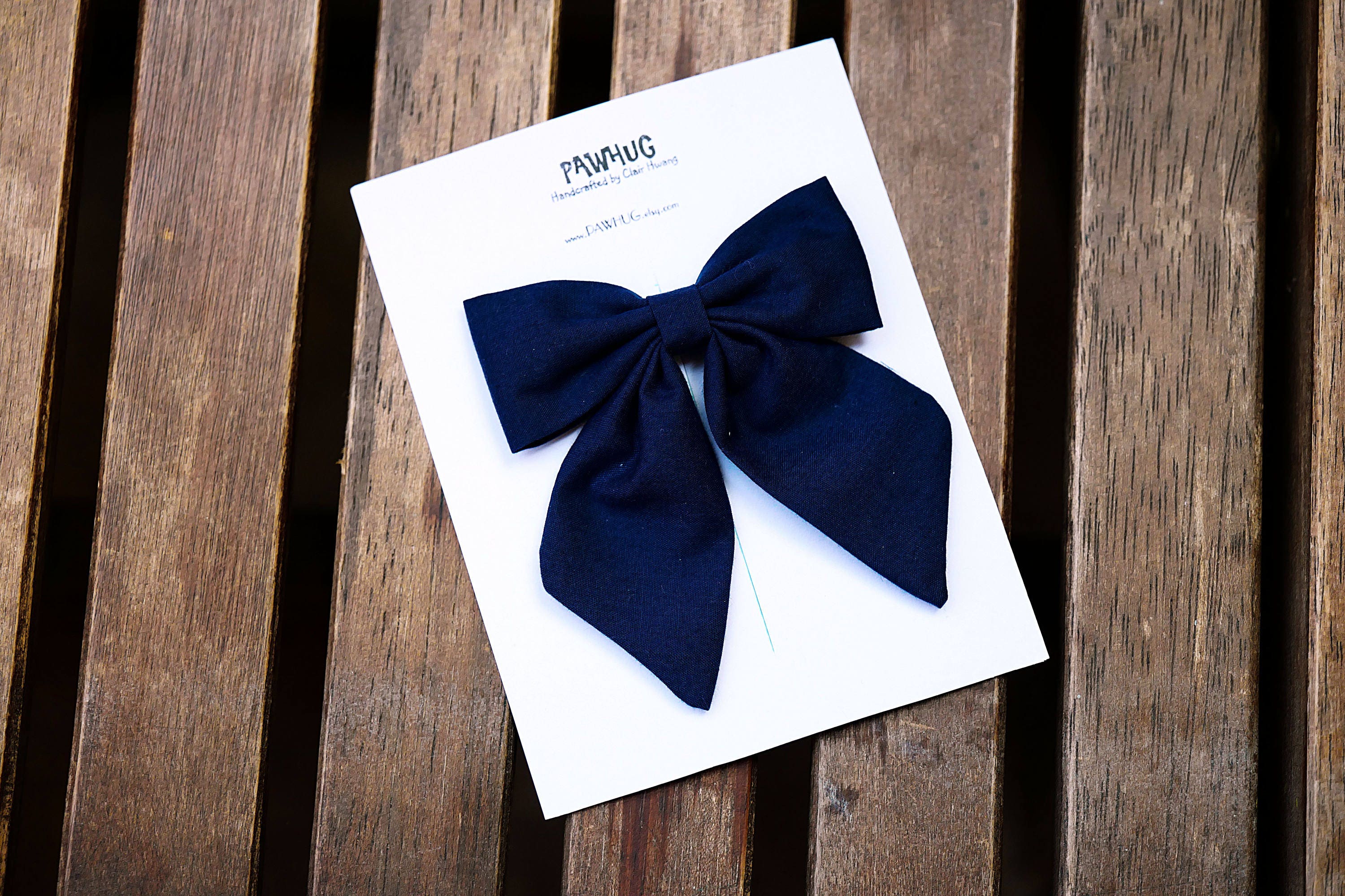 SALE Navy Blue Hair Bow Navy Blue Bow Girls Hair Bow - Etsy