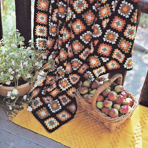 Granny Square Rug - Etsy