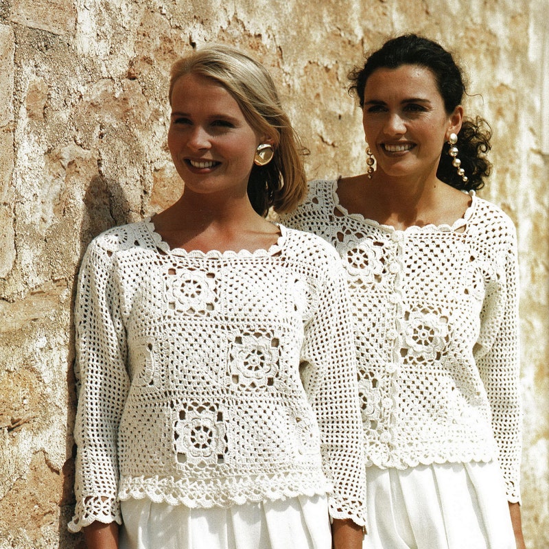 Crochet Lace Jacket - Etsy