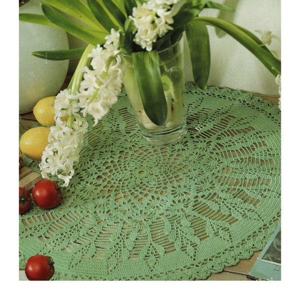 Crochet Tablecloth - Etsy