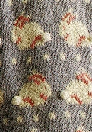 Toddlers and Girls Cute Fair Isle Rabbit Patterned Sweater - Etsy Canada
