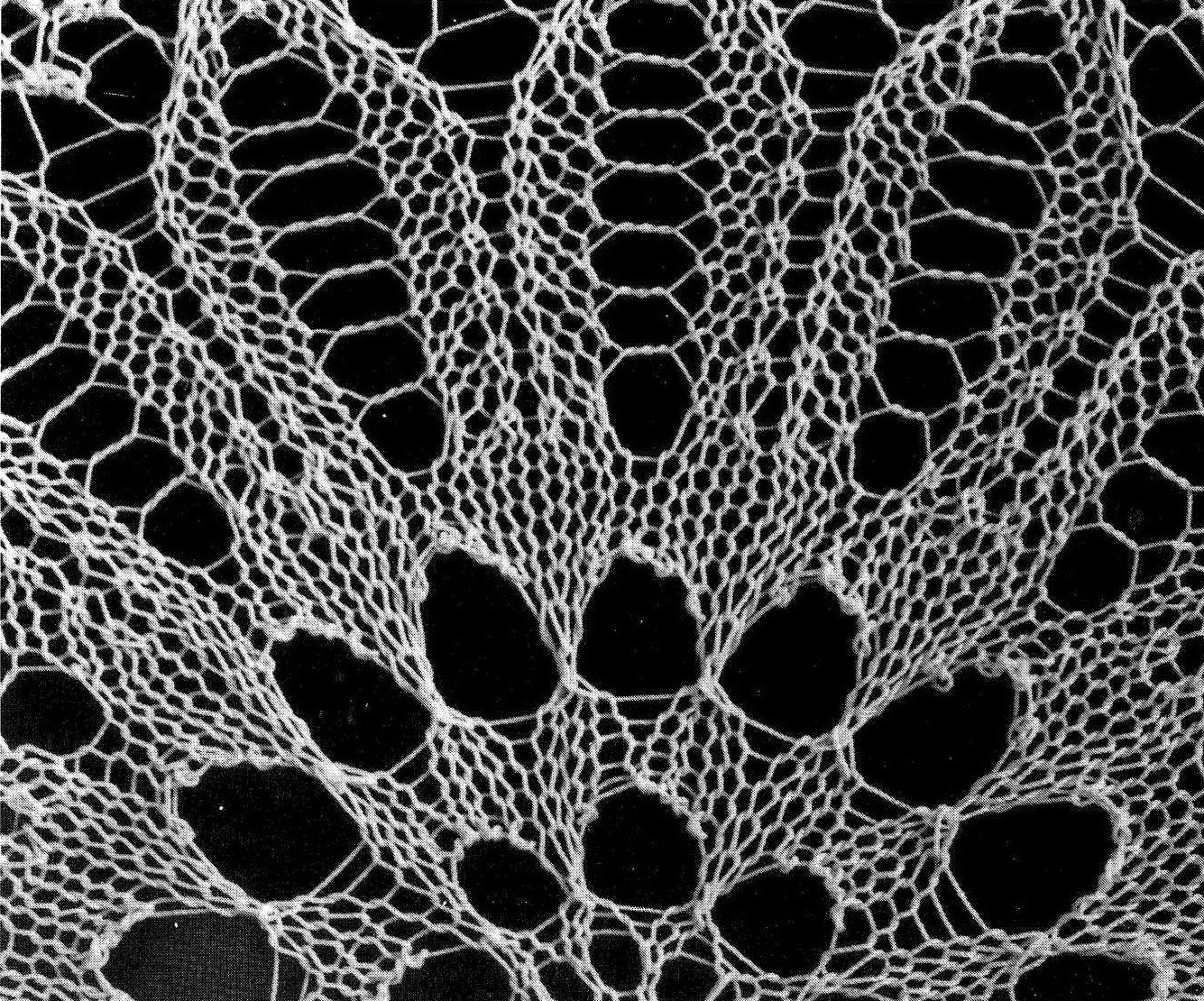 Gorgeous Knitted Oval Lace Table Mat, Vintage Knitting Pattern, PDF ...