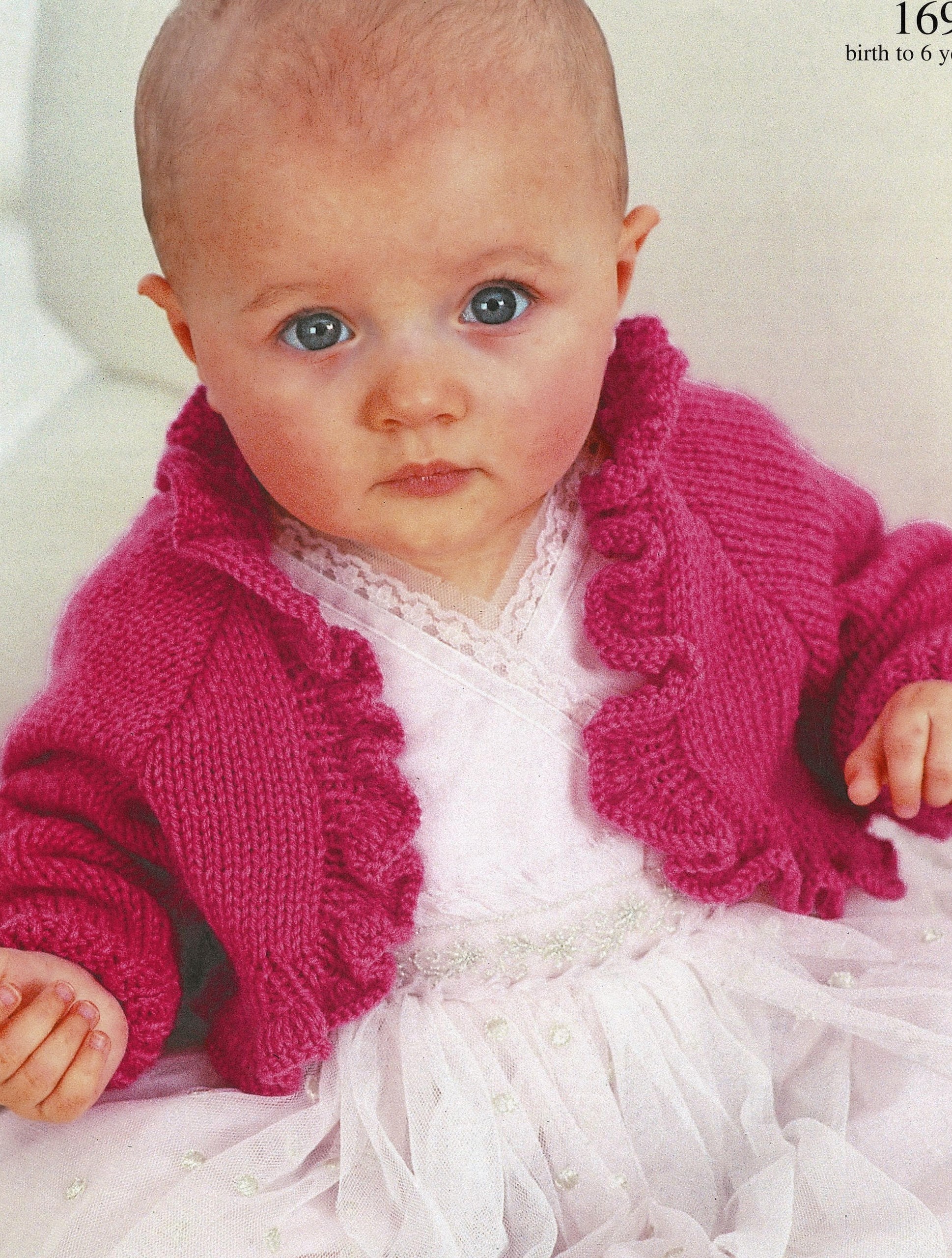 Free Baby Girl Bolero Knitting Pattern