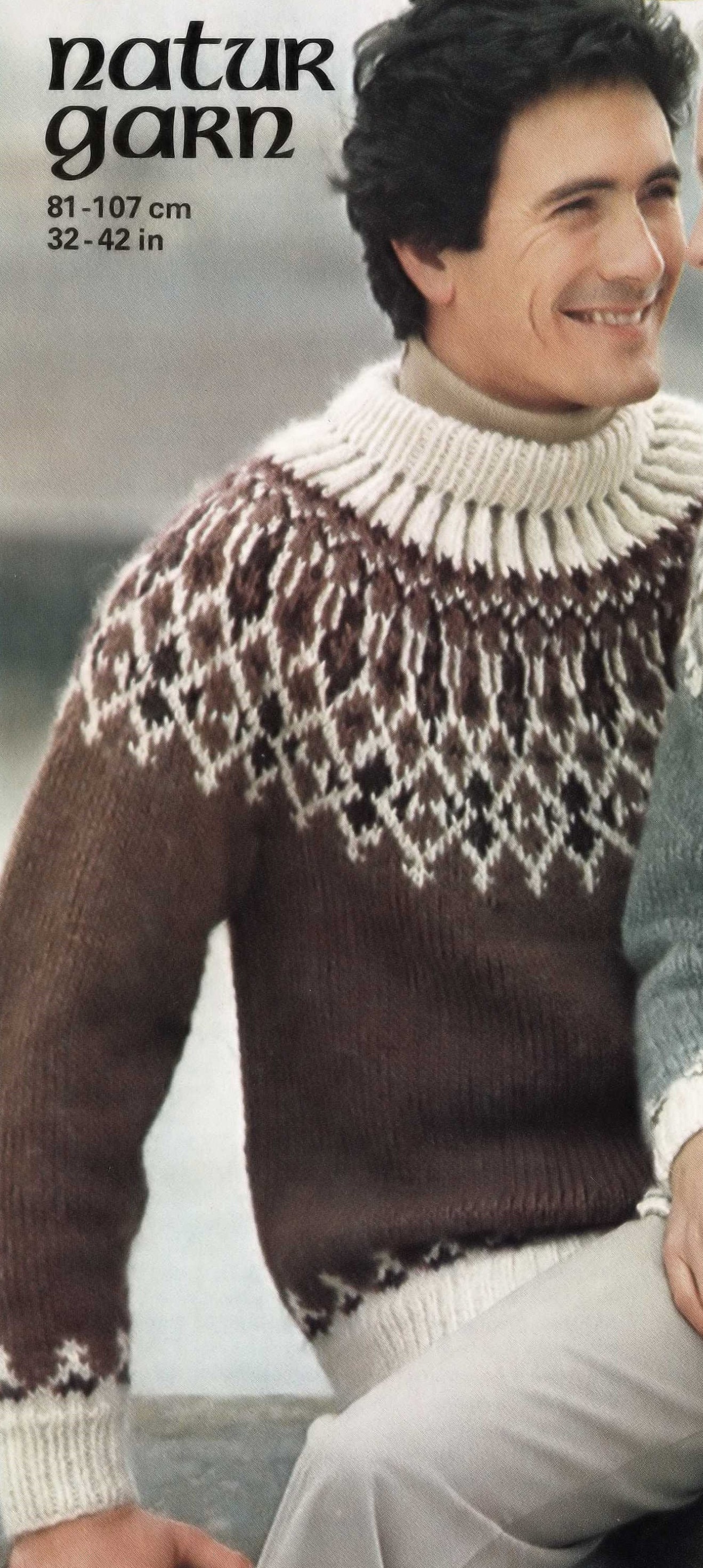 Ladies and Mens Traditional Nordic Fair Isle Jacket and Sweater ...