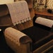 Crochet Chair Back and Arm Rest Protectors, Vintage Crochet Pattern ...