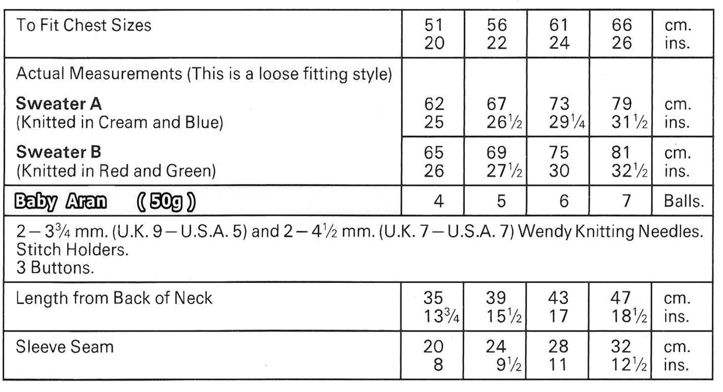 Toddlers and Childrens easy Knit Trendy and Smart | Etsy