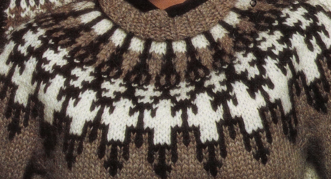 Ladies and Mens Traditional Nordic Fair Isle Jacket and | Etsy