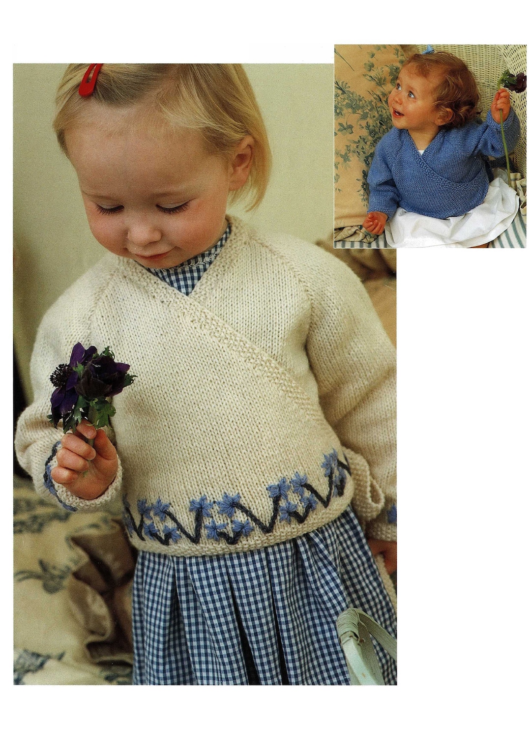 Girls, Toddlers and Babies Cute Wrap Over Cardigans With Optional ...