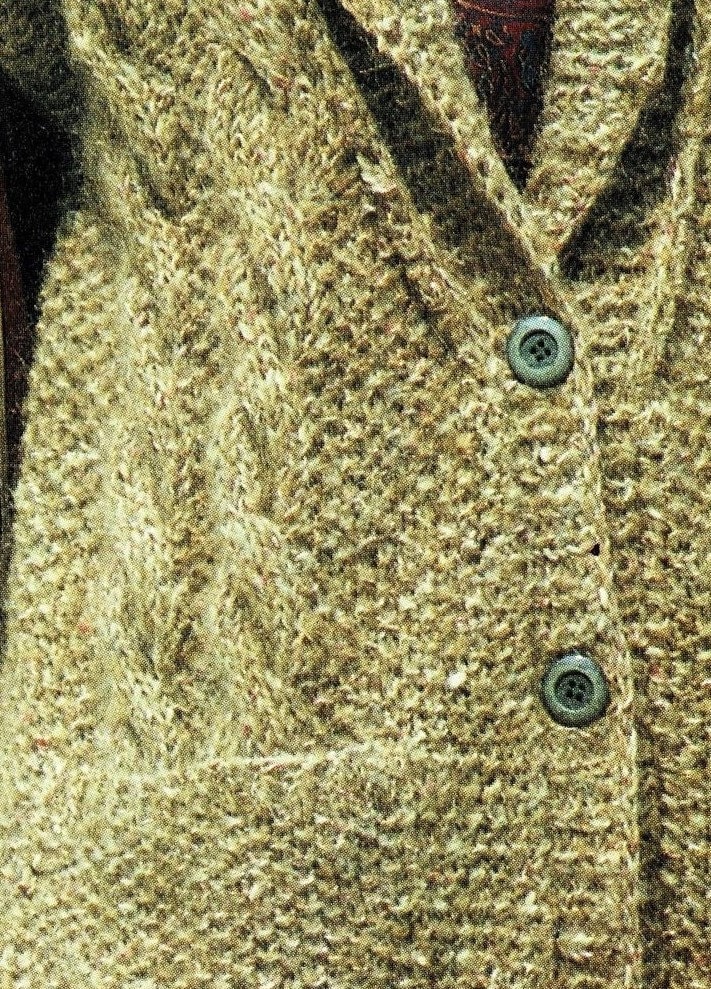 Ladies Fabulous Cable and Moss Stitch Waistcoat, Vintage Knitting ...
