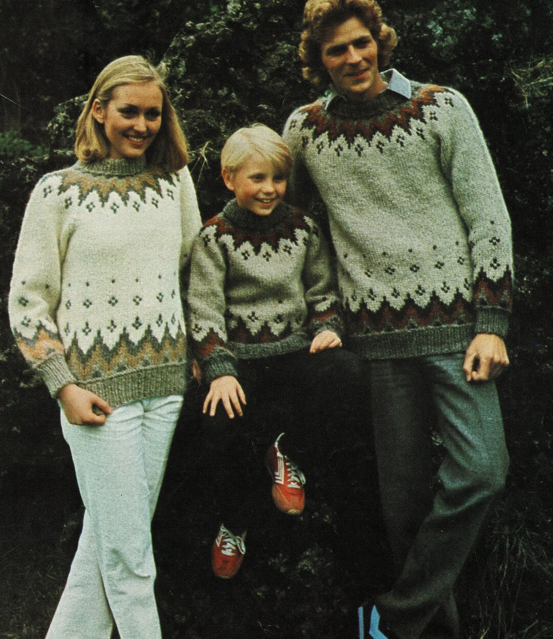 Traditional Nordic Fair Isle Sweaters for All the Family, Vintage ...