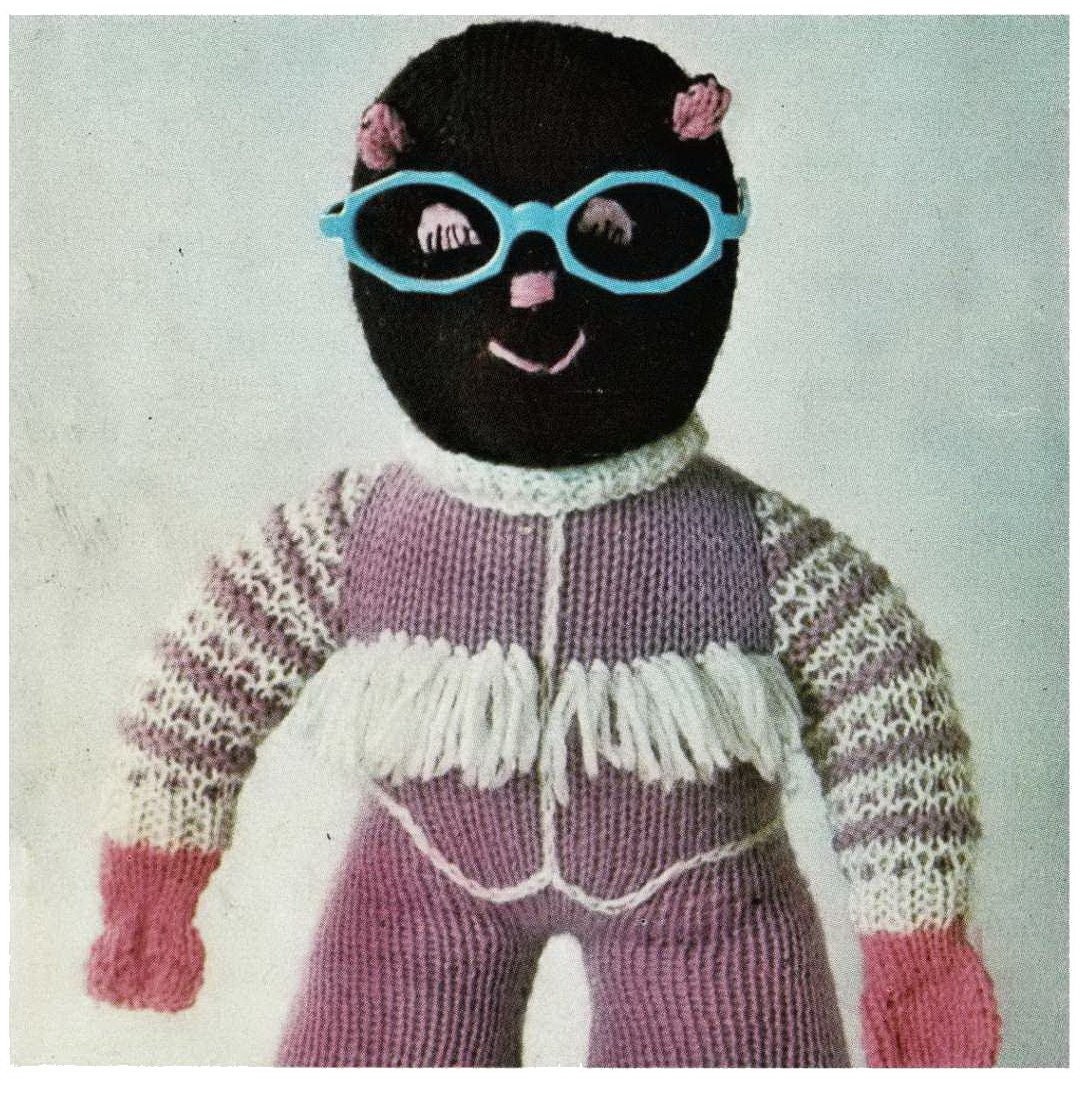 Meet the "knitwits" Six Groovy Toy Animals to Knit, Vintage Knitting ...