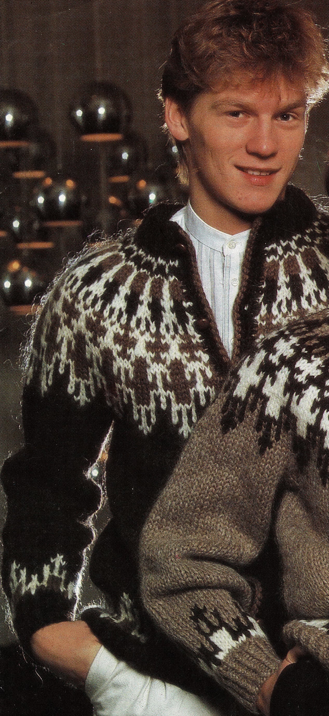 Ladies and Mens Traditional Nordic Fair Isle Jacket and Sweater ...