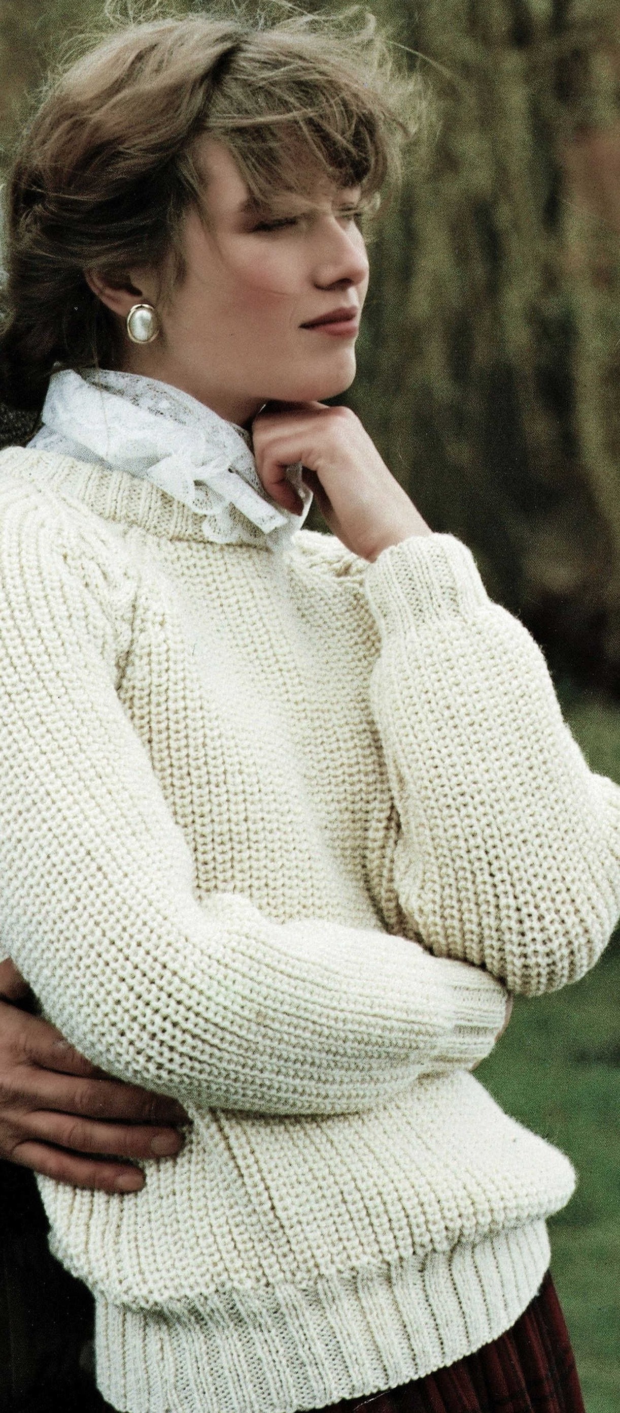 Ladies and Mens Fishermans Rib Aran Sweater With Raglan - Etsy