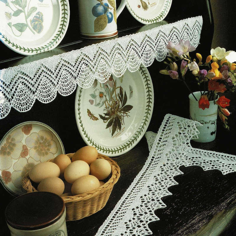 Paper Lace Shelf Decor - Etsy