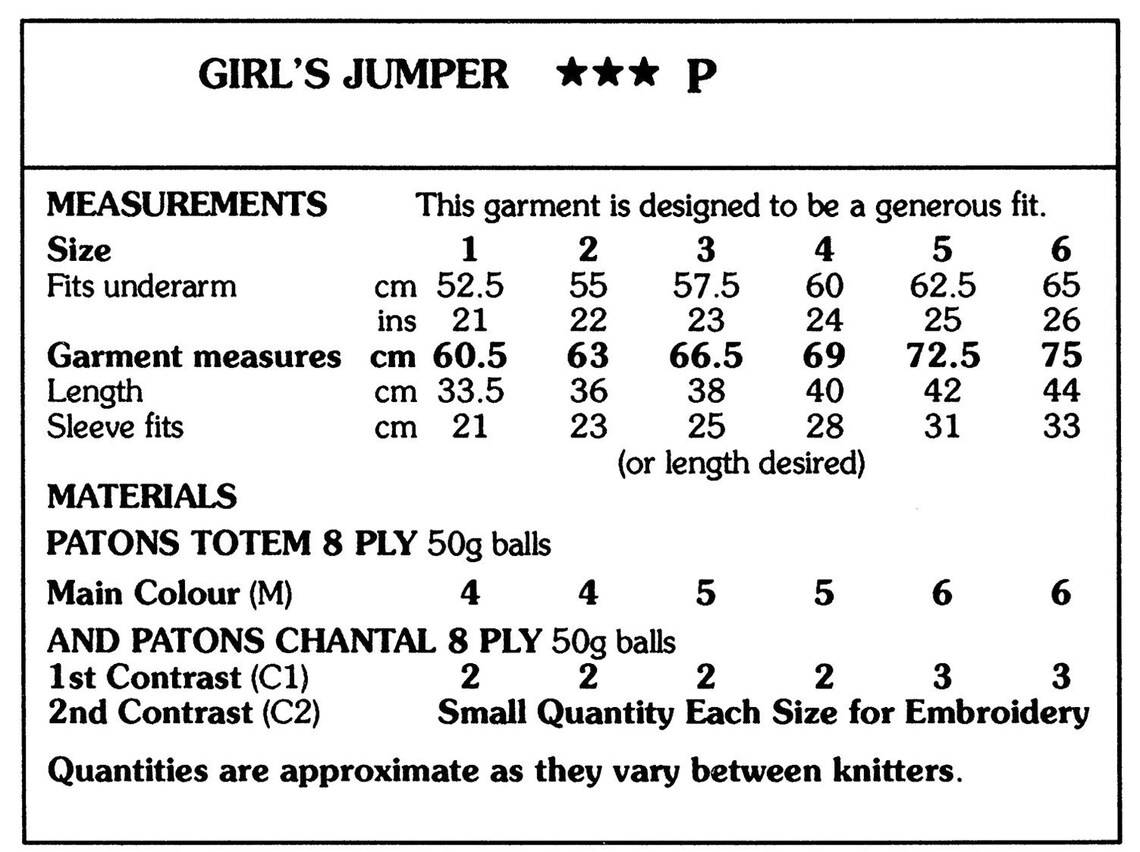 Toddlers and Girls Cute Fair Isle Rabbit Patterned Sweater - Etsy Canada