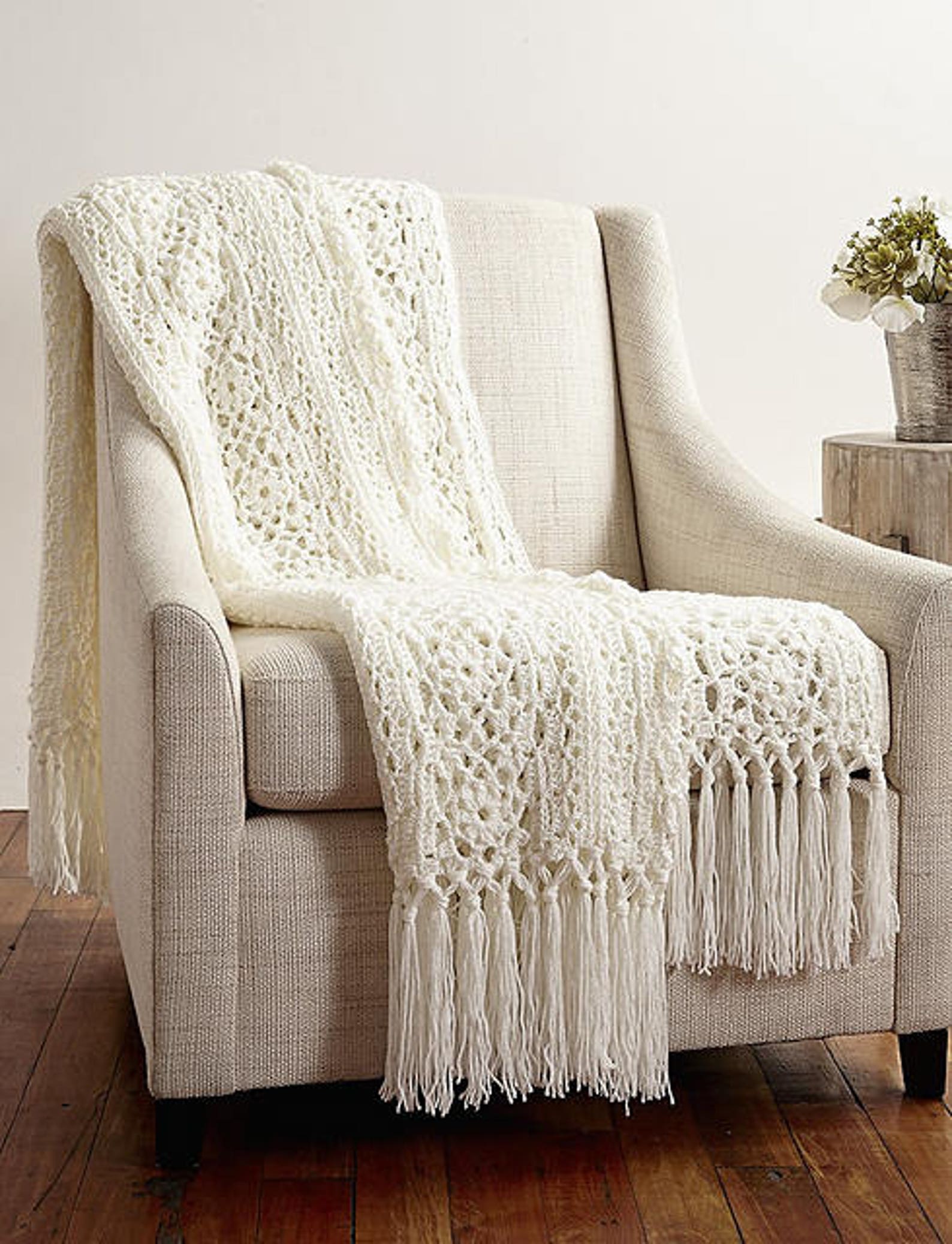 Stunning Irish Lace Heirloom Throw Rug in Aran, Vintage Crochet Pattern ...