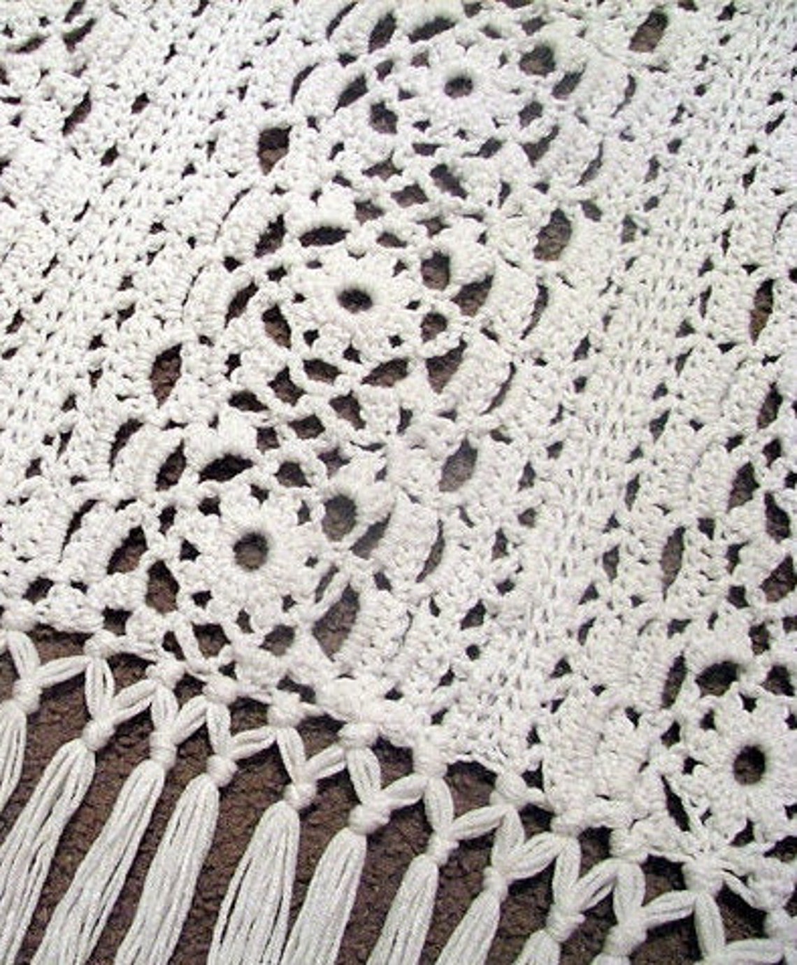 Stunning Irish Lace Heirloom Throw Rug in Aran Vintage - Etsy