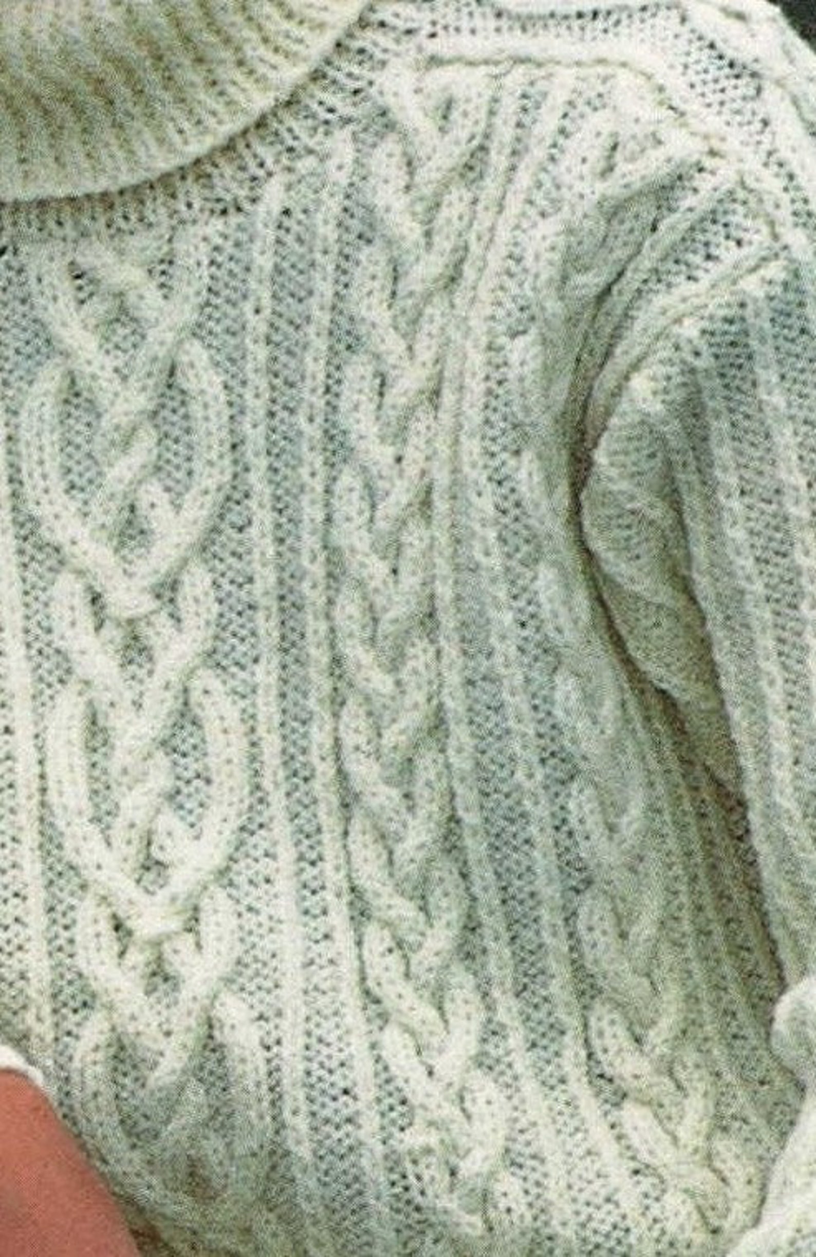 Classic Aran Saddle Shoulder Sweater for Men Women Boys and - Etsy