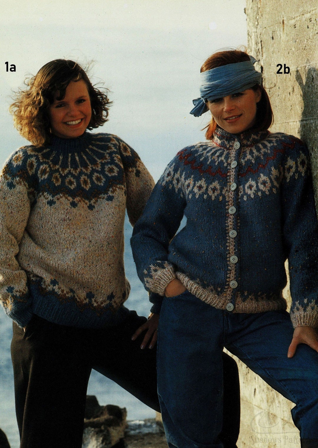 Ladies and Mens Traditional Nordic Fair Isle Sweaters and Cardigans ...