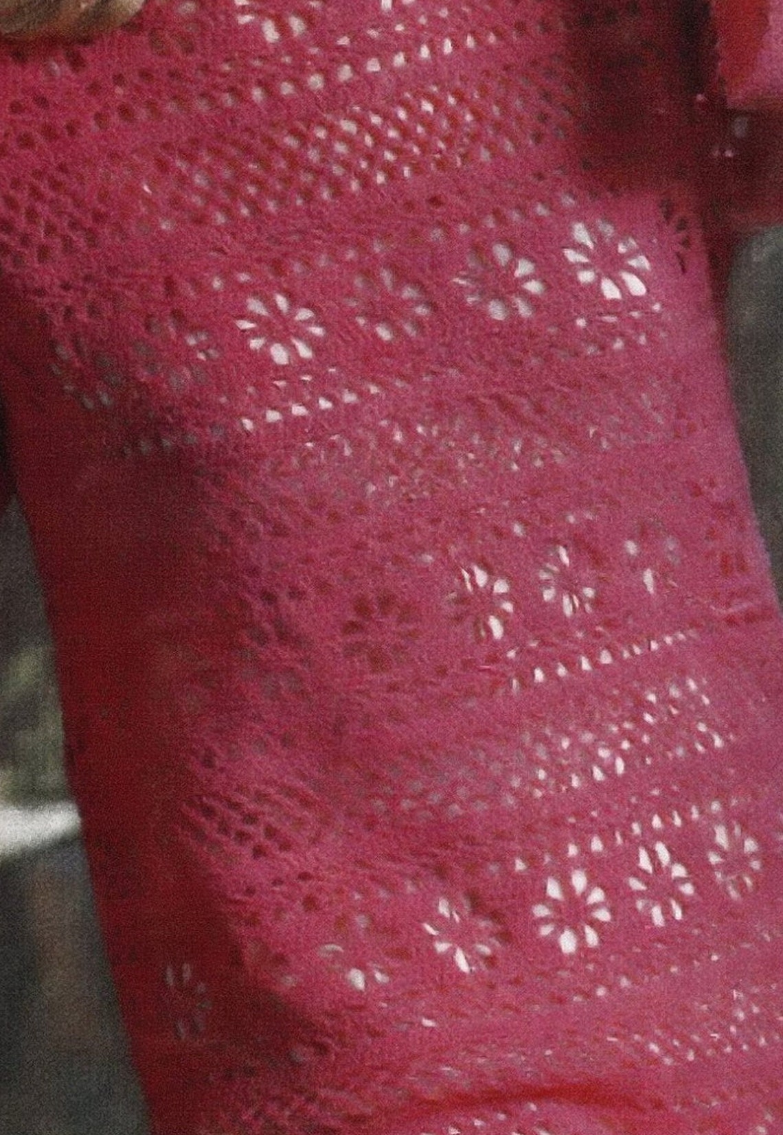 Ladies Beautiful Crochet Summer Dress Vintage Crochet | Etsy