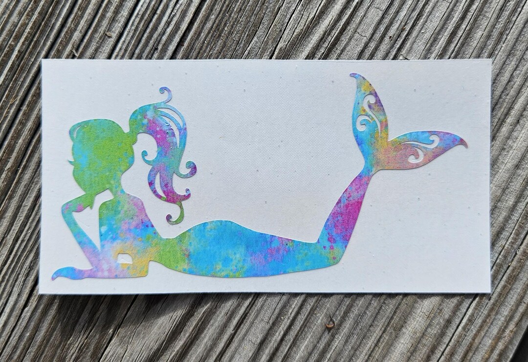 Resting Mermaid Vinyl Decal, Mermaid Car Decal, Mermaid Decal, Mermaid ...