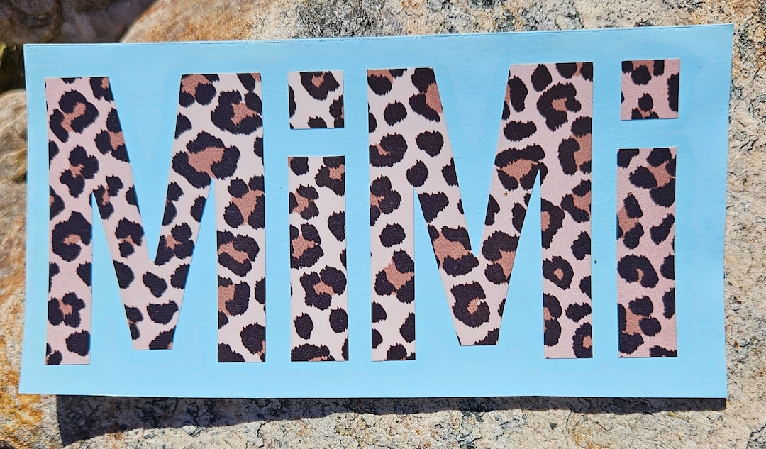 Mimi Vinyl Decal, Mimi Car Decal, Mimi Car Sticker, Mimi Laptop Decal ...