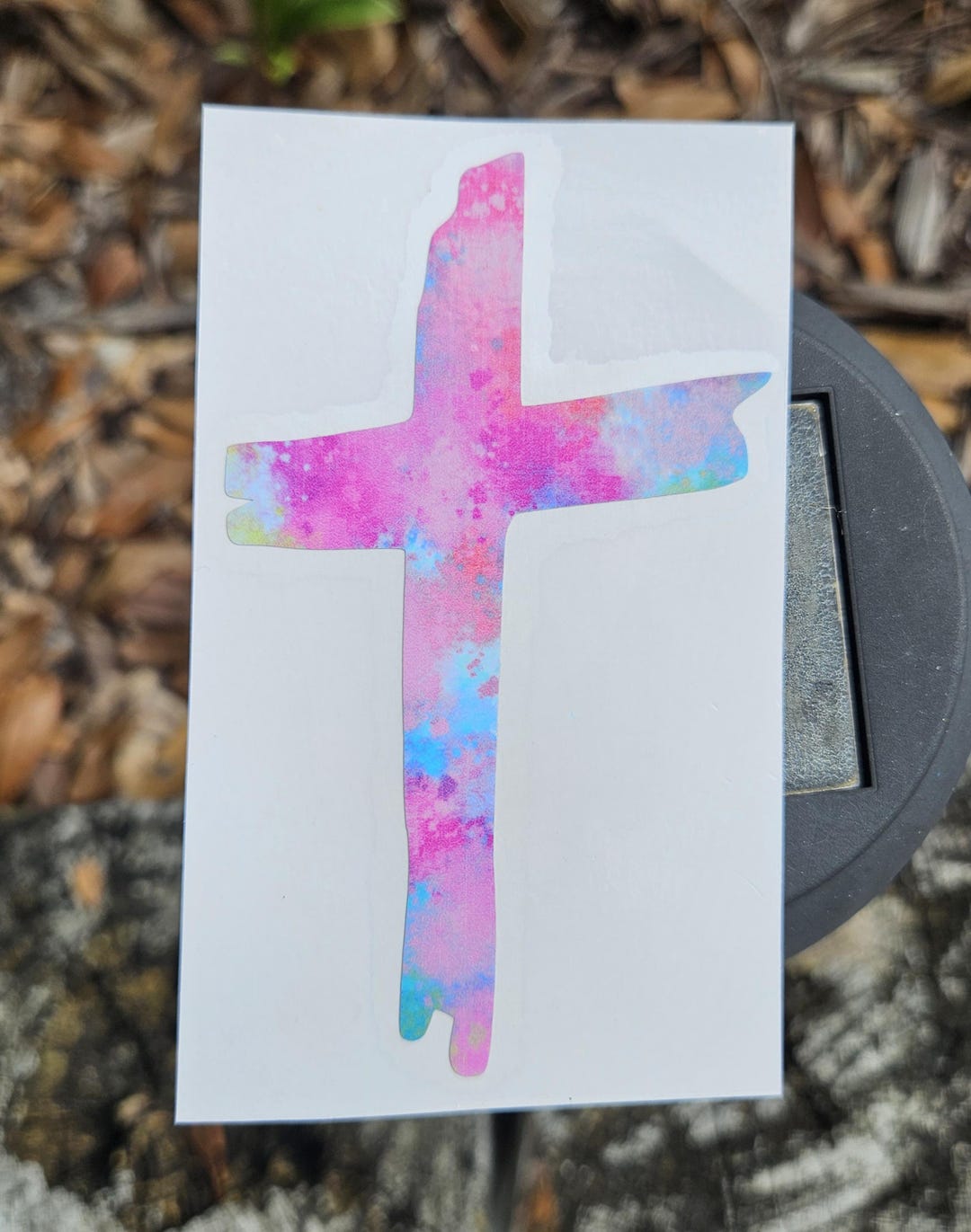 Cross Decal, Car Window Decal, Yeti Cup Decal, Faith Decal, Laptop ...
