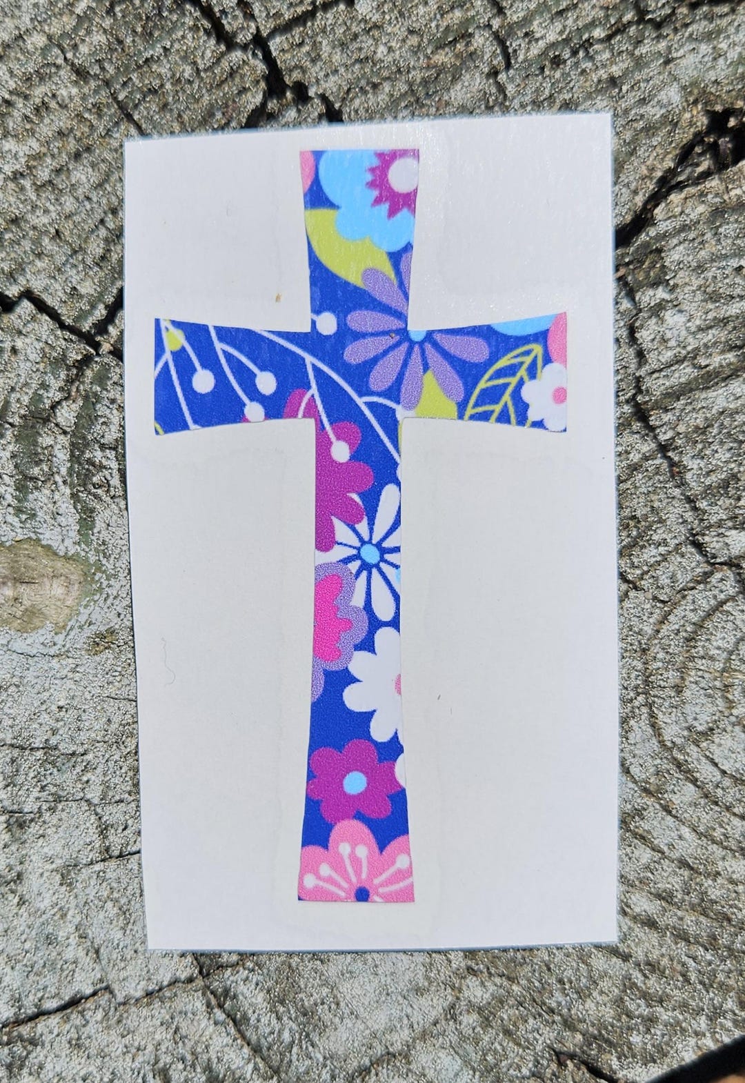 Cross Decal, Car Window Decal, Yeti Cup Decal, Faith Decal, Laptop ...
