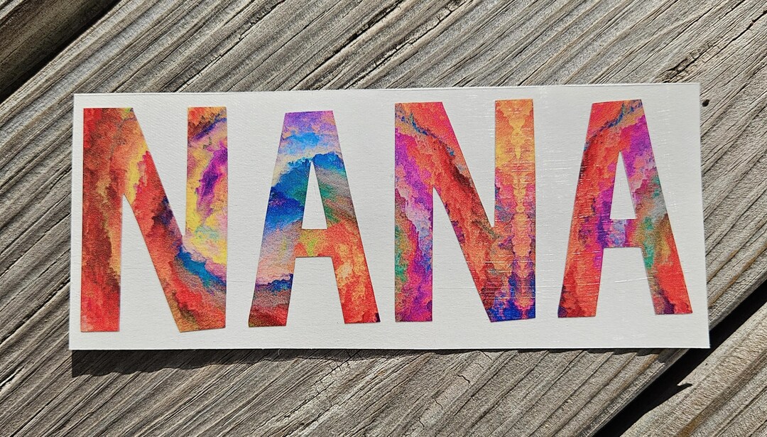 Nana Vinyl Decal, Nana Car Decal, Nana Car Sticker, Nana Vinyl Sticker ...