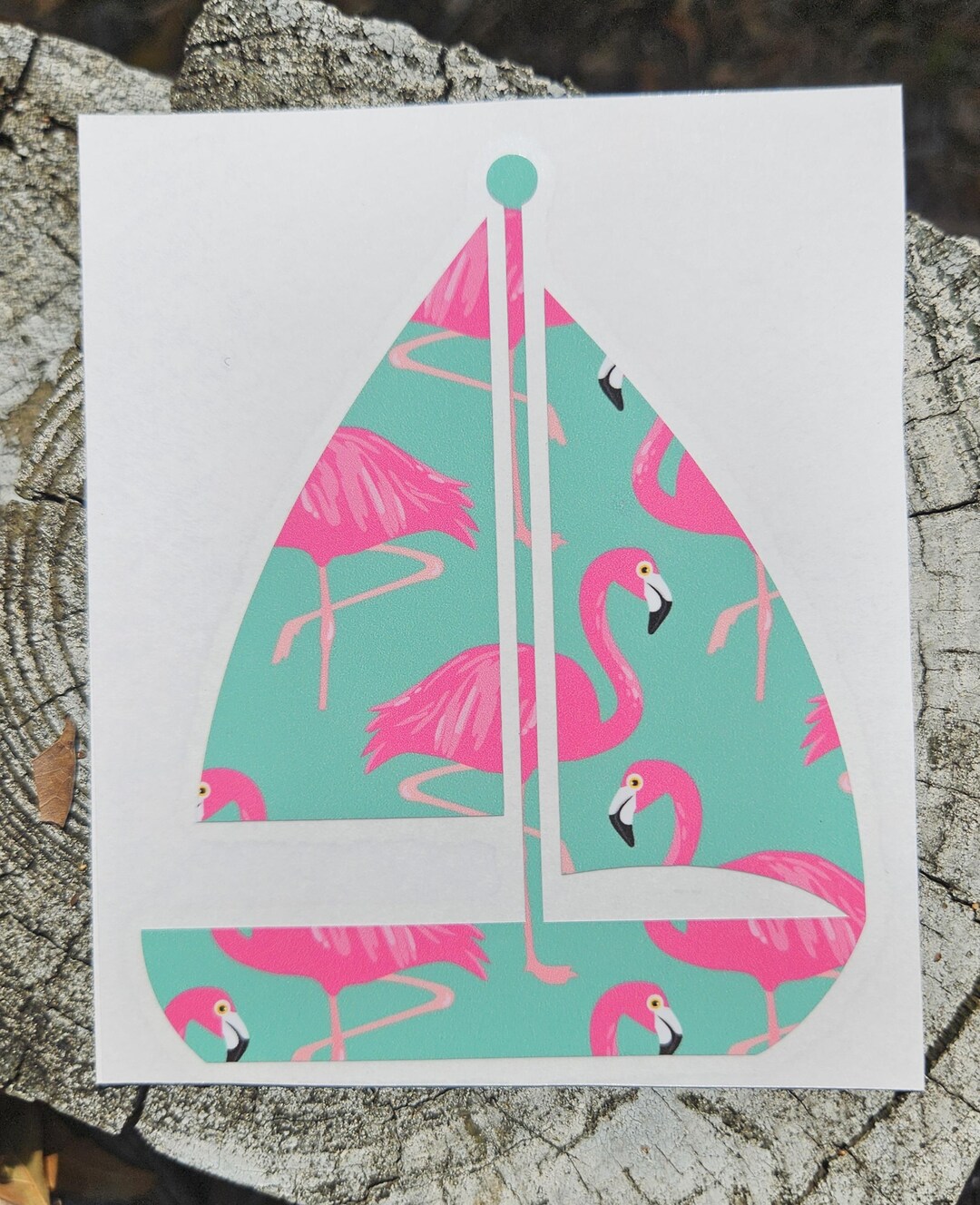 Sailboat Vinyl Decal, Car Window Decal, Laptop Decal, Sailboat Decal ...