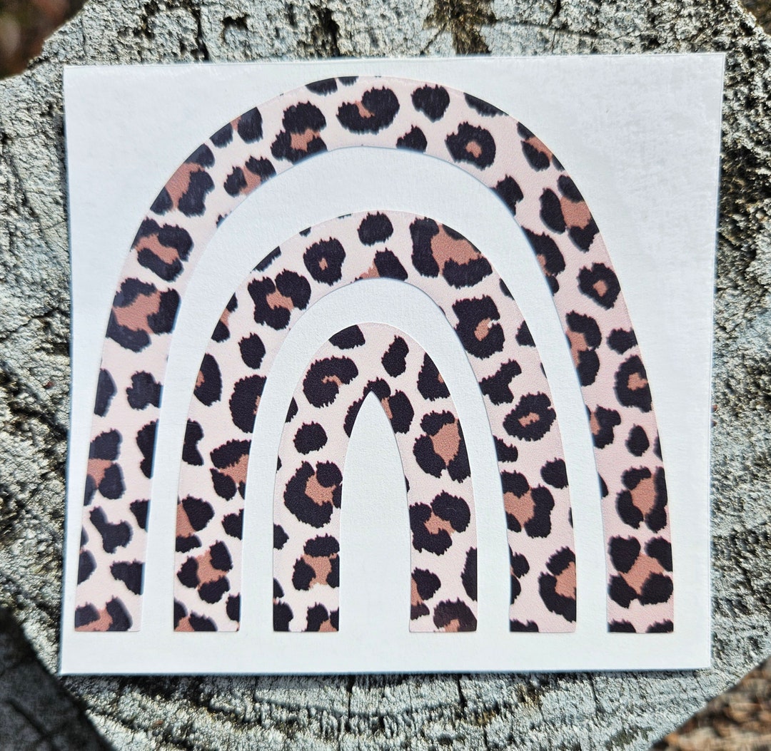 Boho Rainbow Vinyl Decal, Boho Rainbow Sticker, Boho Rainbow Car Decal ...