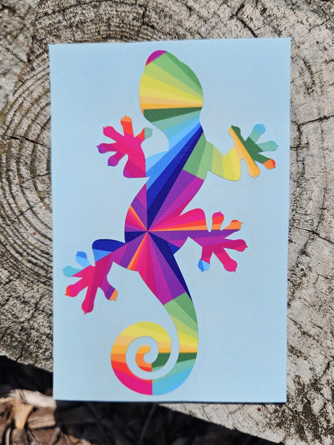 Gecko Lizard Vinyl Decal, Yeti Cup Decal, Car Decal, Gecko Car Decal ...