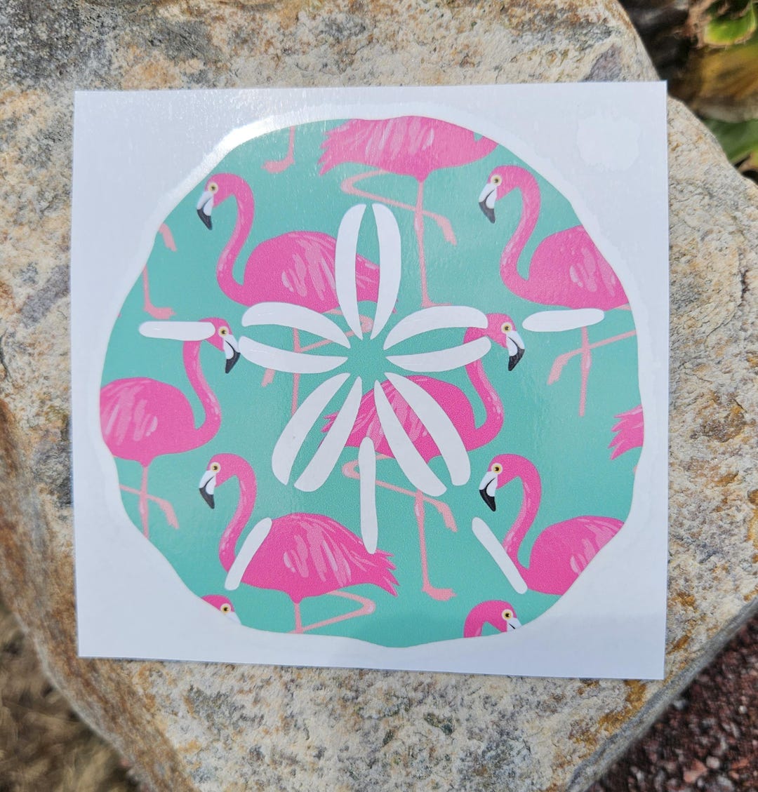 Sand Dollar Vinyl Decal, Sand Dollar Sticker, Sand Dollar Decor, Sand ...