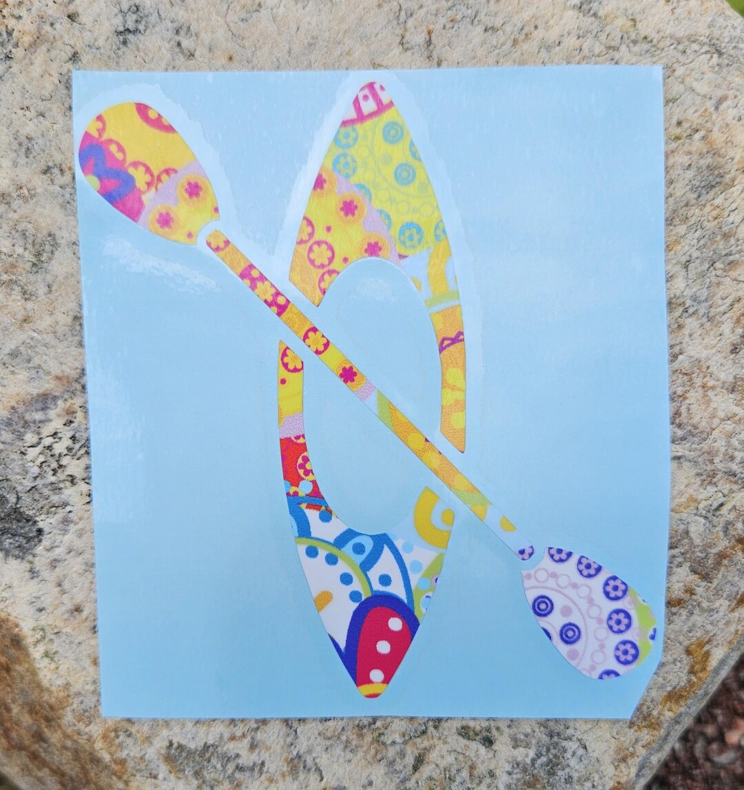 Kayak Vinyl Decal, Car Window Decal, Kayak Sticker, Kayak Gift, Kayak ...