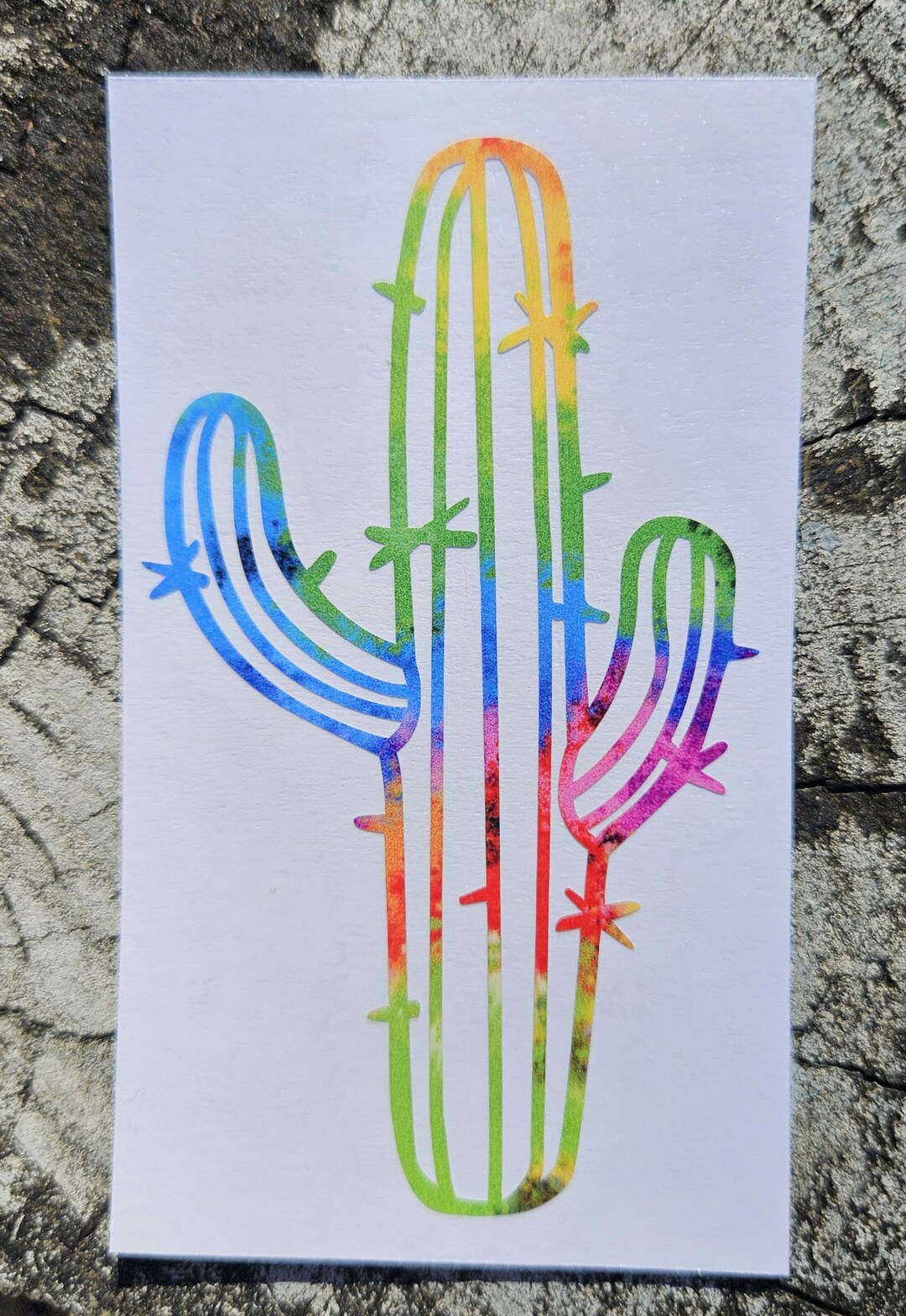 Cactus Vinyl Decal, Car Window Decal, Yeti Cup Decal, Cactus Sticker ...