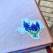 Texas Bluebonnet Die-cut Sticker - Durable Waterproof Decal of the ...