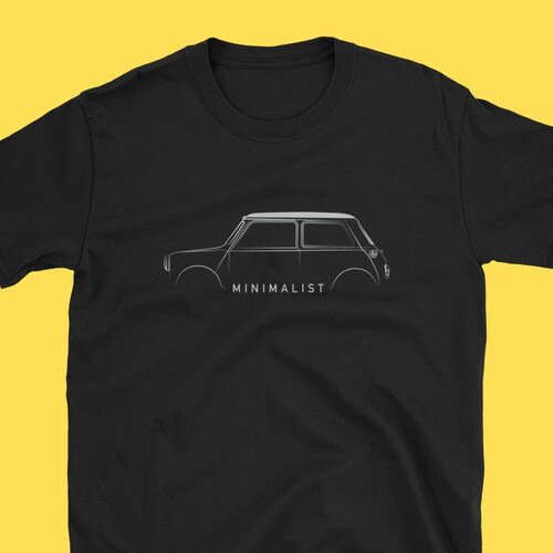 Unisex Minimalist Austin Mini Shirt Classic Mini Cooper - Etsy
