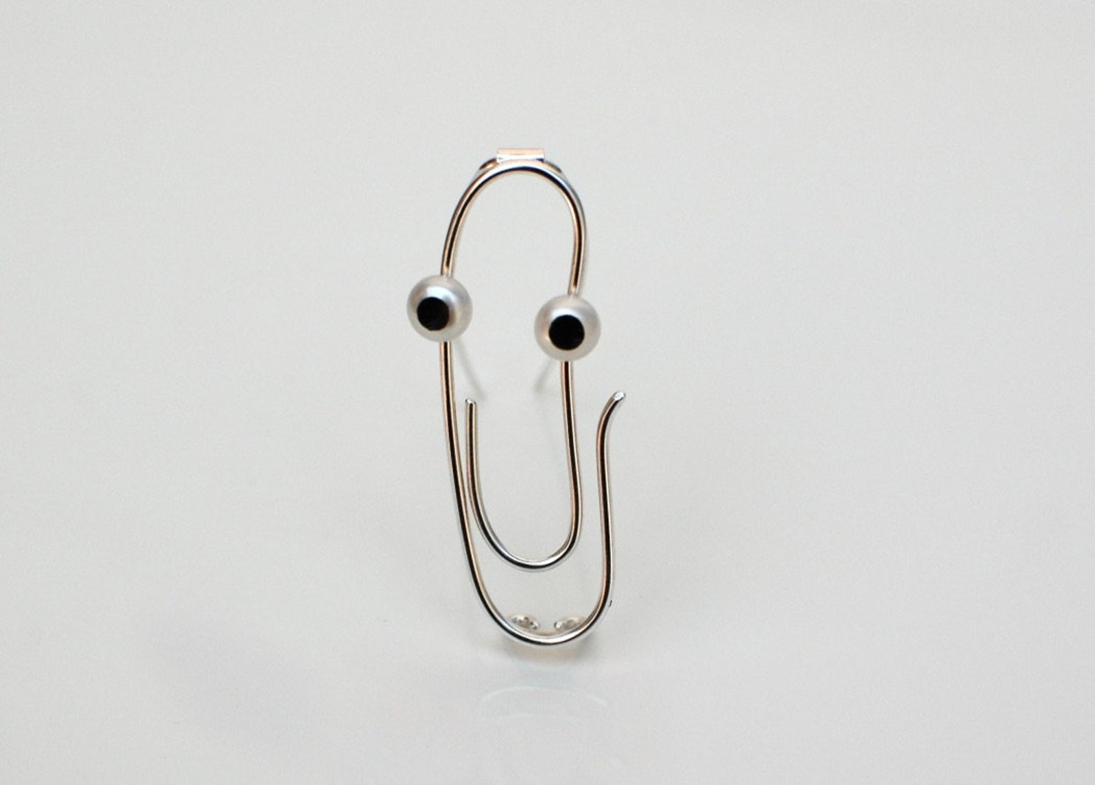 Clippy Brooch Fun Jewelry Windows 98 Paperclip Brooch - Etsy UK