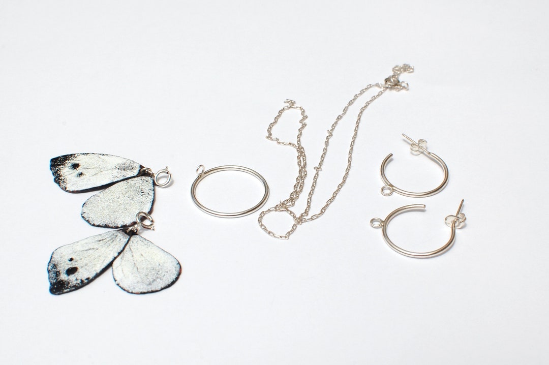 Butterfly Jewelry Transformer Set, Diy Jewelry, Earrings+pendant+ring ...