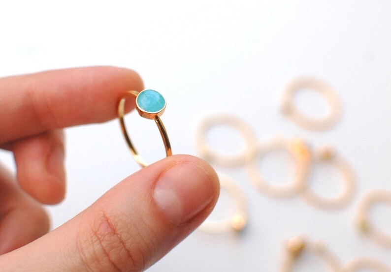 Solar System Ring Set in Gold Planet Rings Space Jewelry - Etsy