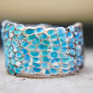 Underwater Ring, Wide Band, Texturized, One of a Kind, Barnacle, Coral ...