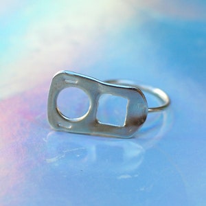 Soda Ring, Pull Tab Ring, Can Opener, Pop Art Ring, Statement Ring ...
