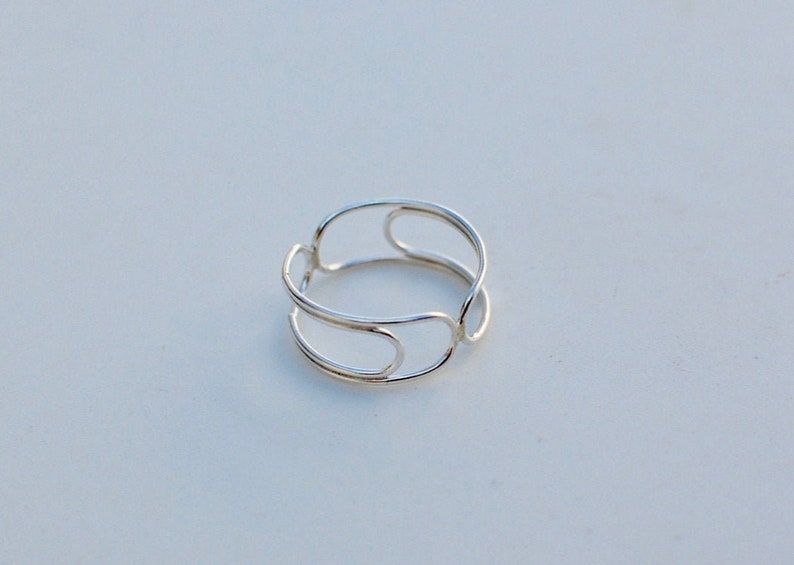 Paper Clip Ring Fun Ring Art Jewelry Statement Ring - Etsy